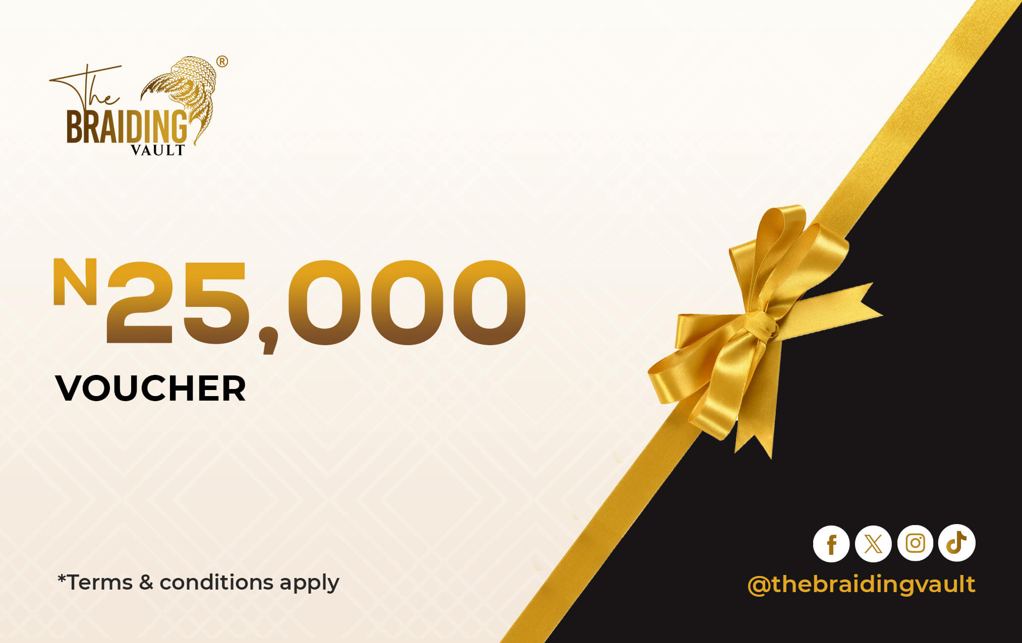 N25,000 Voucher – The Braiding Vault